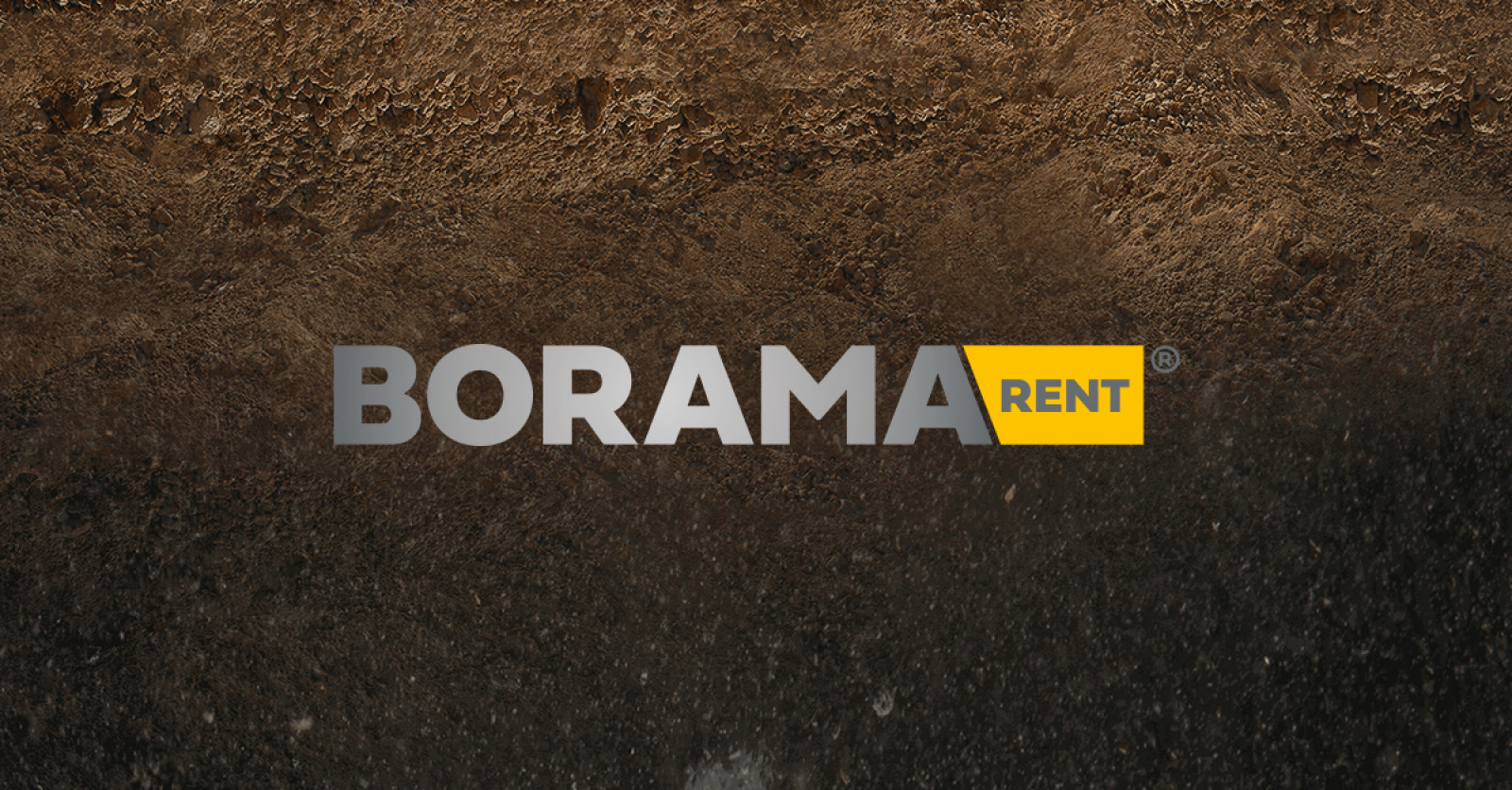 Borma Logo FLAG WITH BORMA LOGO Type White Logo On Brown Background